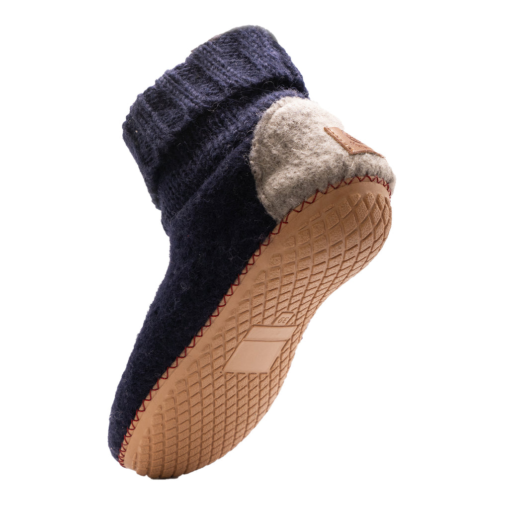Felted Wool Slipper Shoes with Rubber Soles - AUSTRALIA – Tibetan Socks ...